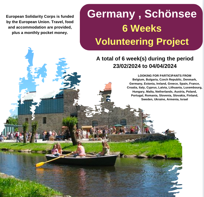 Germany , Schönsee : 6 Weeks Volunteering Project - Europingram