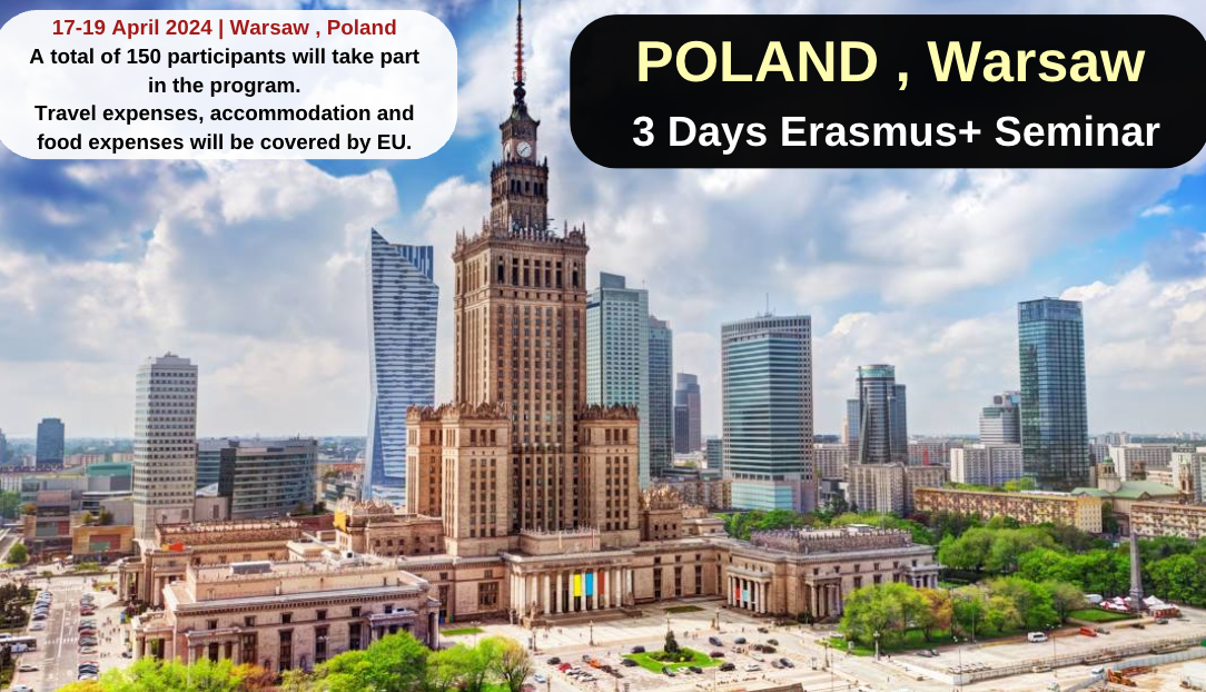Poland , Warsaw : 3 Days Erasmus+ Conference - Europingram