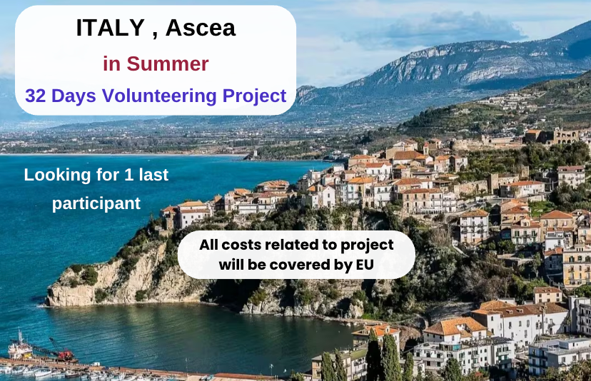 Italy , Ascea : 32-Day Summer Volunteering Experience - Europingram